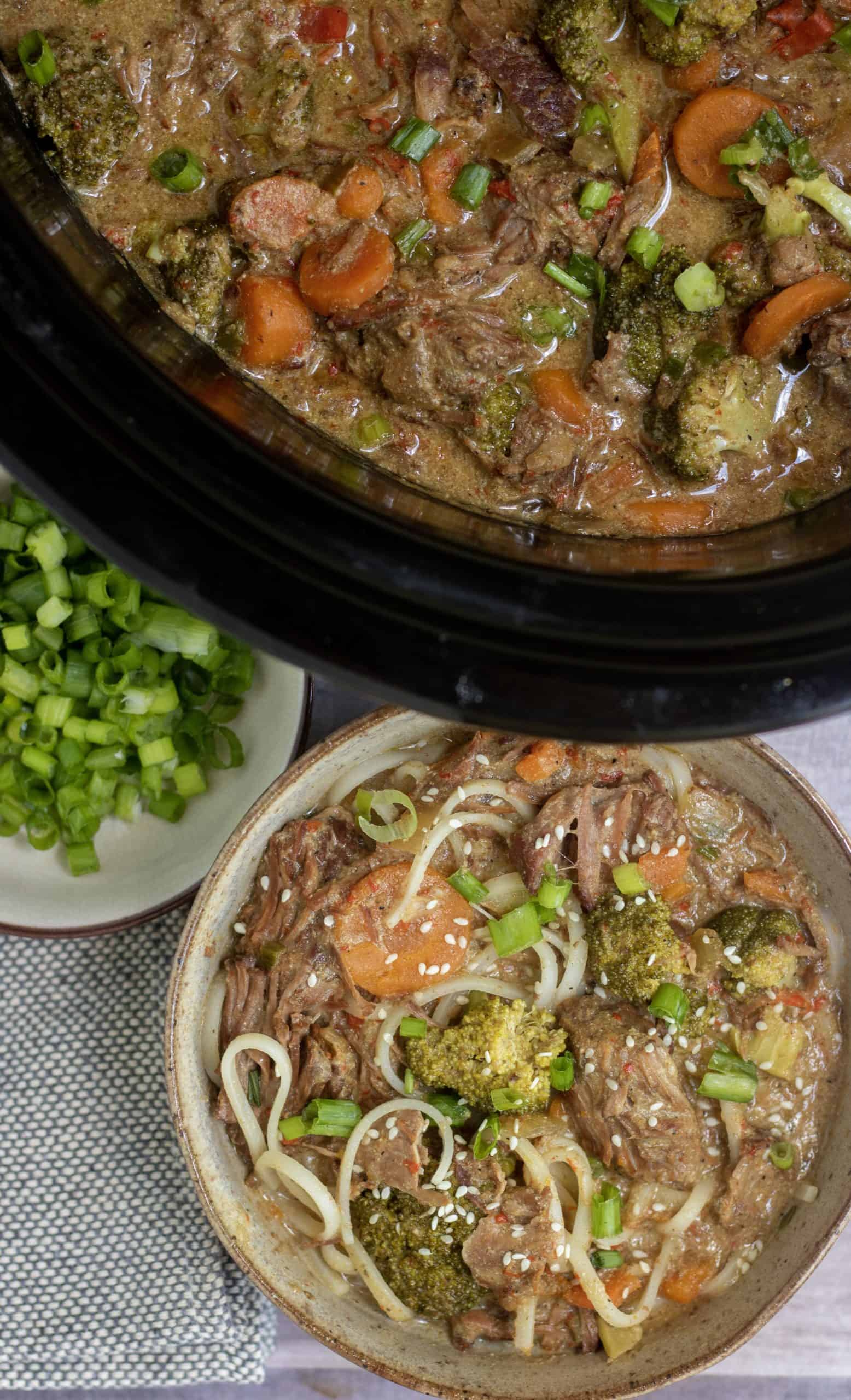 Crockpot Thai Beef Stew - Wine a Little, Cook a Lot